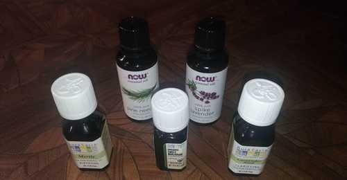 Эфирные масла Aura Cacia и Now Foods