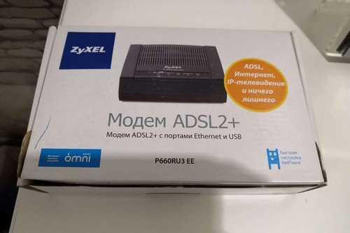 Модем adsl2+портами и USB