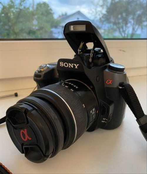 Зеркальный фотоаппарат sony alpha550