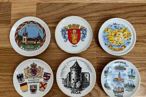 Сувенирные тарелки (города и страны мира)