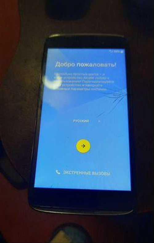 Смартфон alcatel onetouch idol