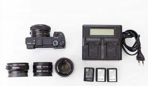 Фотоаппарат sony a6300, Sony E 50mm f/1.8 + допы