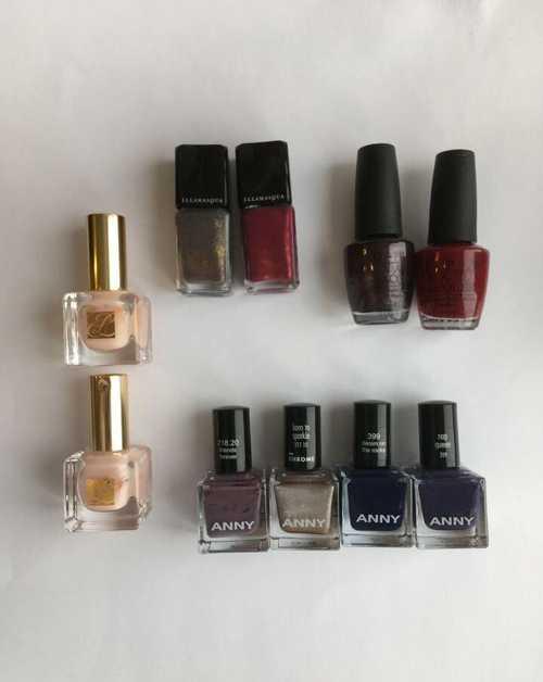 Лаки для ногтей Opi Anny Illamasqua Estee lauder