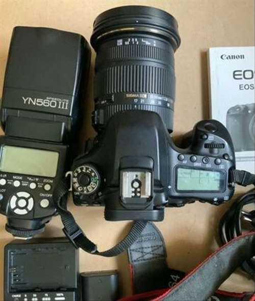 Canon 80d -sigma AF 17-50 mm f/2.8 EX DC OS HSM+вс