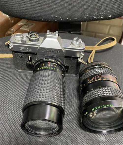 Фотокамера Canon FT +два обектива