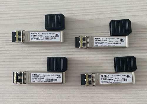 10G sfp+ Finisar 4шт