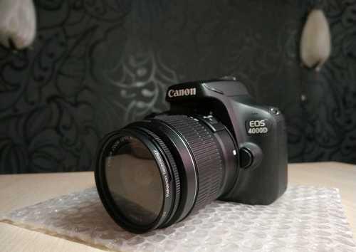 Зеркальный фотоаппарат Canon EOS 4000D 18-55 III K