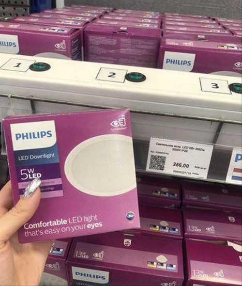 Точечные светильники Philips