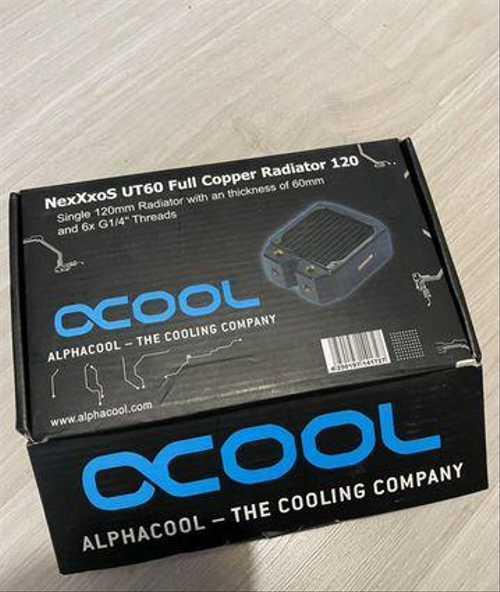 Alphacool Nexxxos UT60 Full Copper Radiator 120