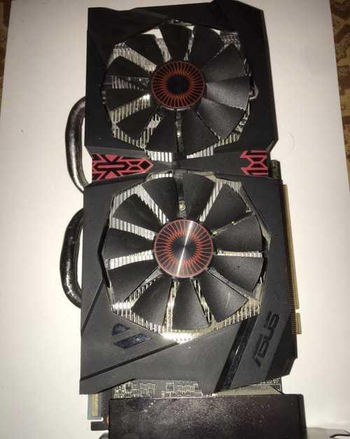 Видеокарта Asus strix r7 370 2GD5