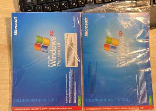 Windows XP Pro x86 OEM SP2 и SP3 без наклеек