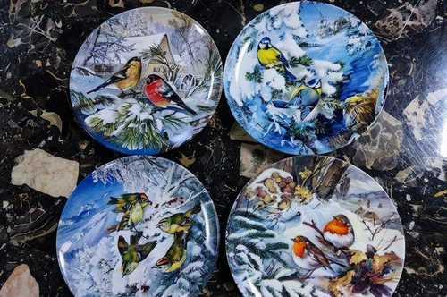 Тарелки «Птицы зимой» Урсула Банд Hutschenreuther