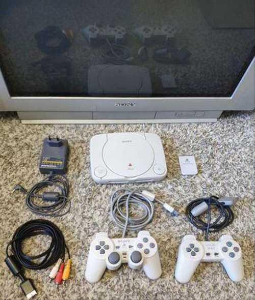 Sony playstation 1 с играми