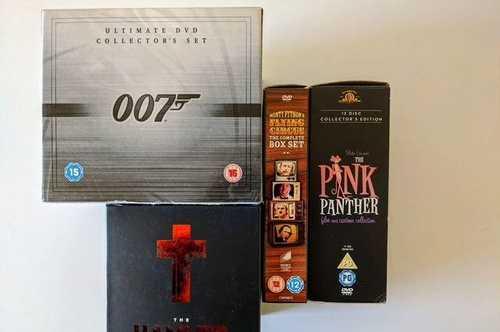 James Bond, Monty Python's, Hammer, Pink Panther