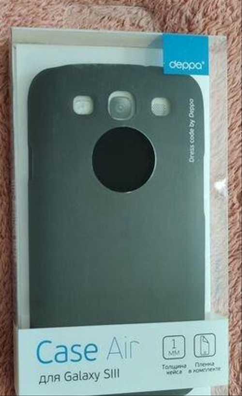 Чехол для Samsung Galaxy S 3 Deppa +защитная пленк