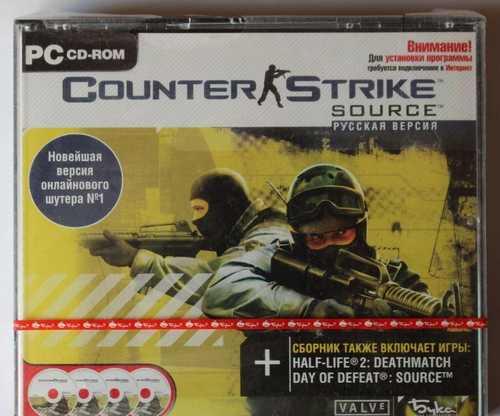 Counter Strike: Source - 4 PC CD-ROM (RU)