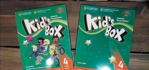 Новый комплект Kid's Box 4 Updated Second Edition