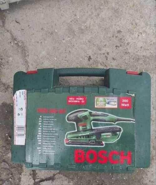 Вибрационная шлифмашина Bosch PSS200AC