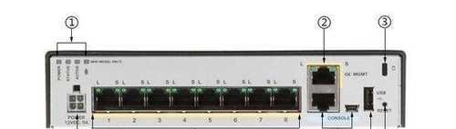Межсетевой экран cisco, 8 X GE, 50 ipsec, 3DES/AES