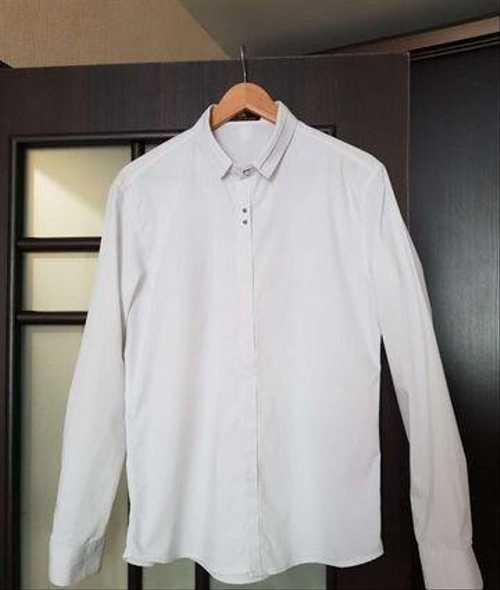 Мужская рубашка белая размер 52