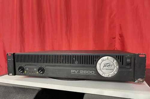 Концертный усилитель мощности Peavey Pv 2600