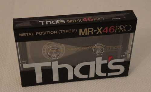 Thats MR-X 46 Pro, Type IV