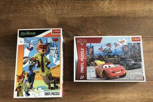Пазл Puzzle Trefl Зверополис Тачки Cars 100блоков
