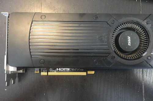 Видеокарта GTX 760 2gb ddr5/OC 256bit zotac