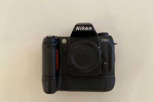 Пленочный фотоаппарат Nikon F80 + MB-16