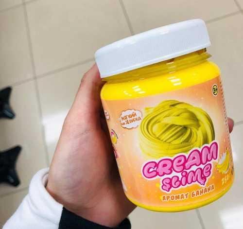 C ароматом банана Слайм 250 г Cream-Slime
