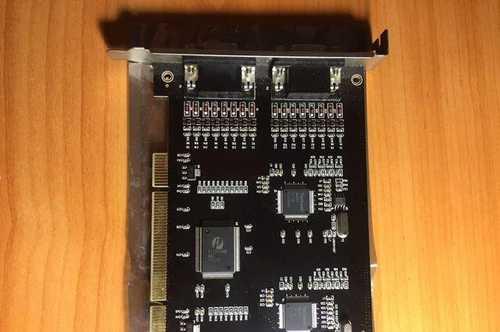 Видеокарта PCI matrix TR-610B на 2 монитора VGA
