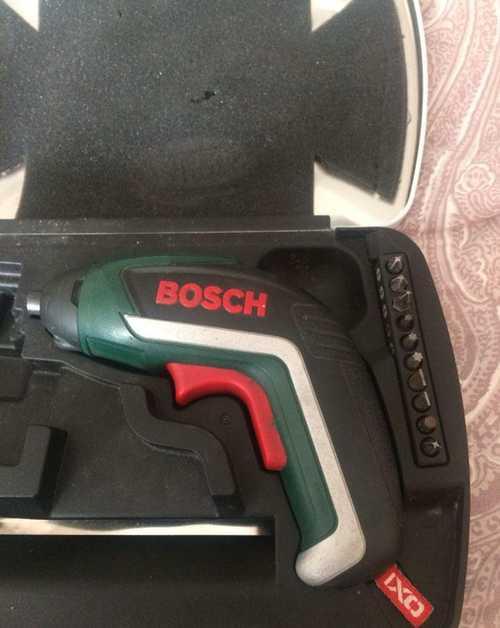 Аккумуляторная отвёртка bosch