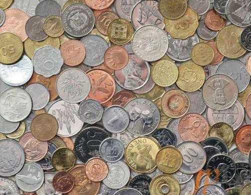 Обменяю иностранные монеты