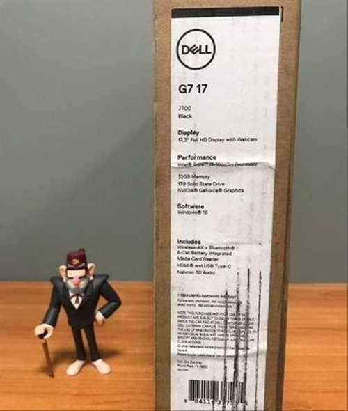 Dell G7 17 144Hz i9 32GB 1TB RTX 2070 super