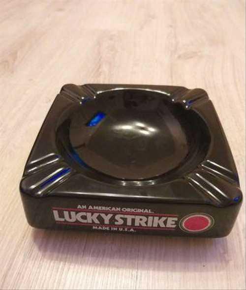 Пепельницу редкую Lucky Strike (USA) Бренд Seton P