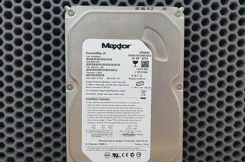 Жесткий диск 80Gb SATA 3.5" Maxtor STM380811AS