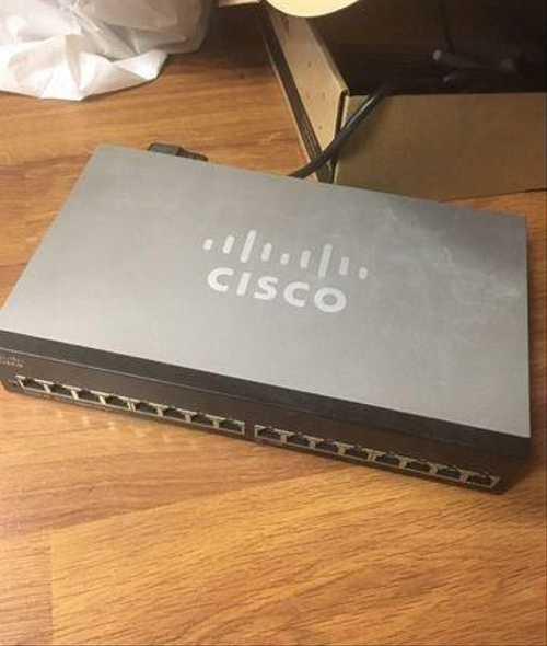 Свитч коммутатор Cisco SG100-16