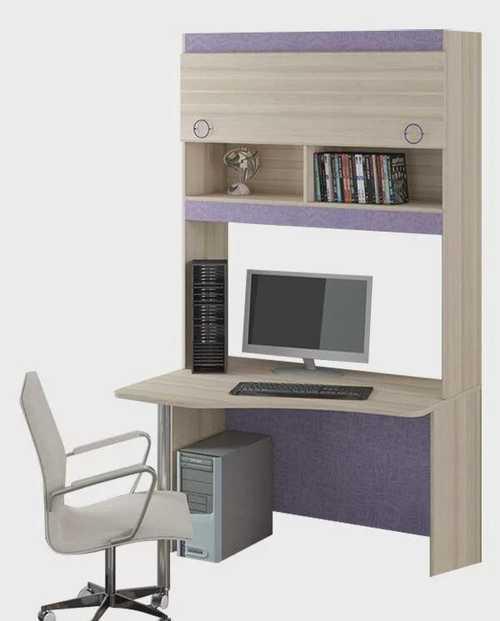 Письменный стол с на вечным шкафом и камодами