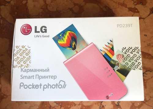 Карманный принтер LG PD239T