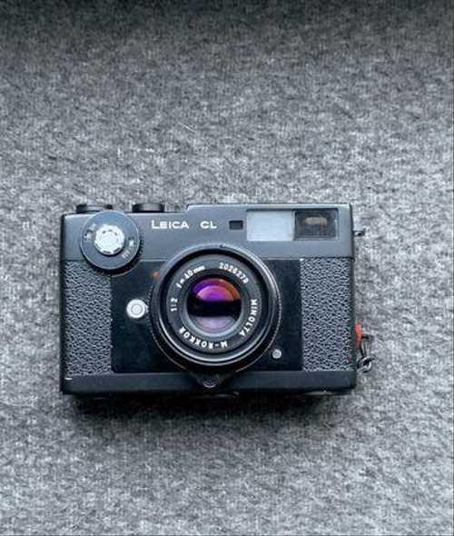 Leica CL + m-rokkor (summicron -c) 40/2