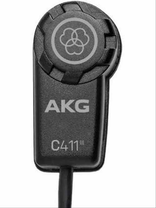 Инструментальный микрофон AKG 411 для скрипки