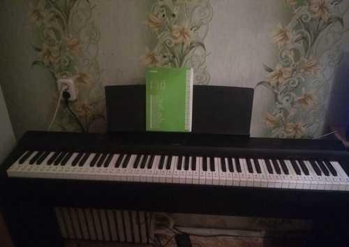 Yamaha P-125B цифровое пианино + стойка