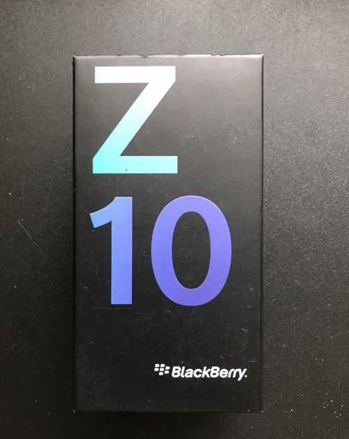 Коробка из под телефона BlackBerry Z10