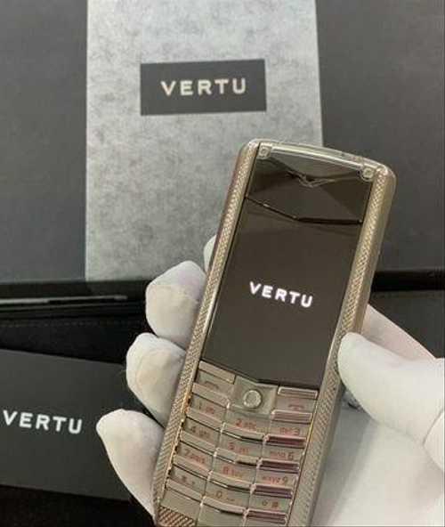 Vertu Ascent X Knurled Blk/Red. Состояние нового