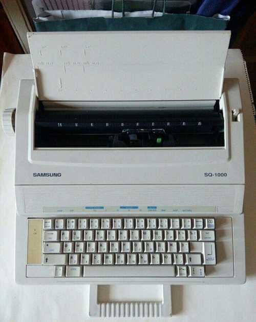Пишущая машинка Samsung QS -1000