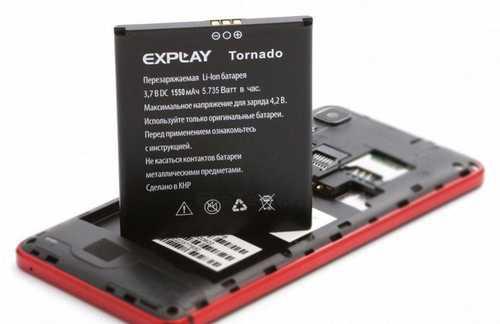 Аккумулятор Explay Tornado