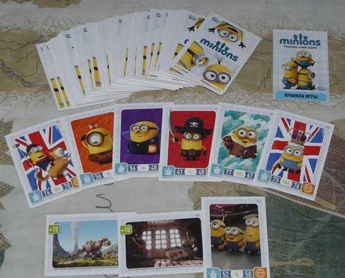 Карточки topps Миньоны Minions не Panini