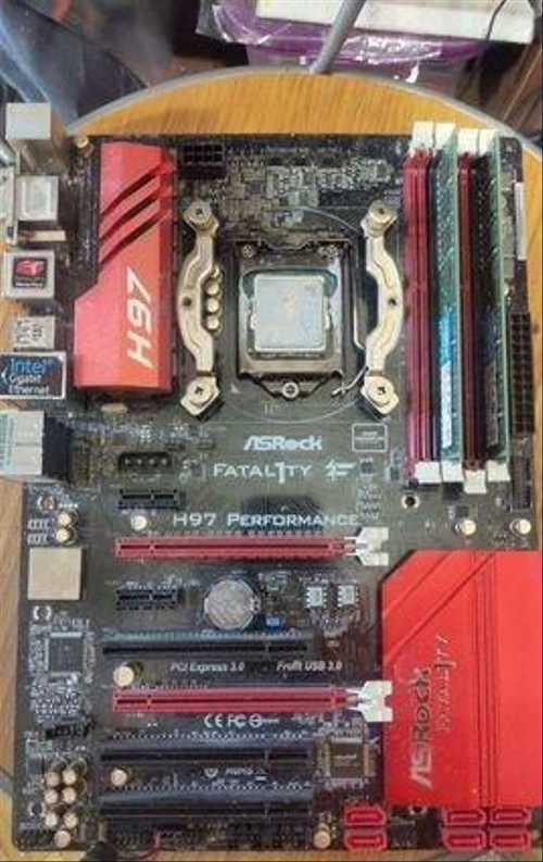 Intel core i7 4790k + ASRock Fatality H97