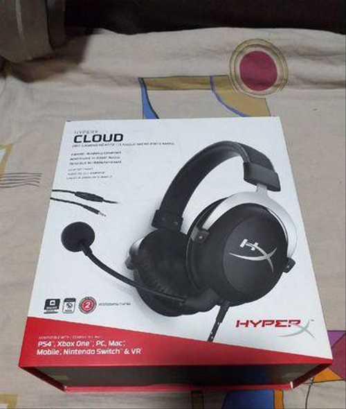 Наушники HyperX Cloud Silver