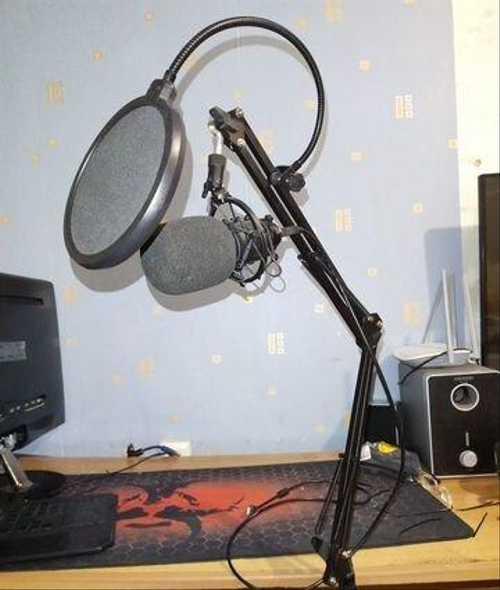 Микрофон Ritmix rdm-169 usb black